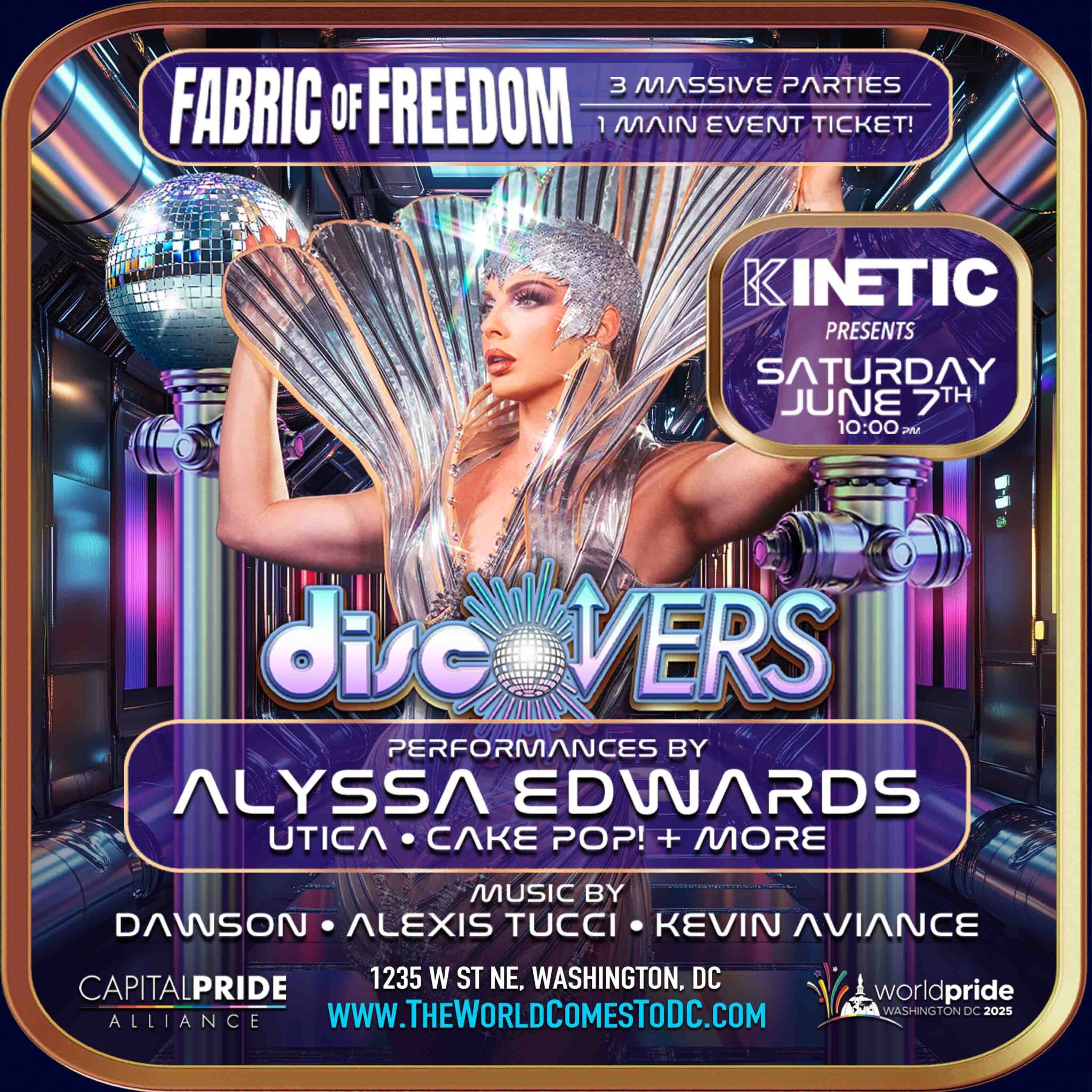 Fabric of Freedom - WorldPride Washington, DC 2025